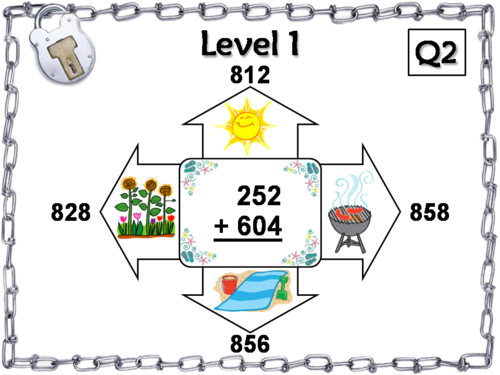 Triple Digit Addition With and Without Regrouping Game: End of Year ...