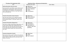 Ancient Egyptian Adventure Story - Week 1 Planning and Resources ...