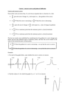 Convex, concave curves and points of inflection (new A level maths ...