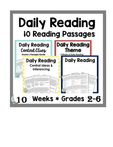 Daily Reading Comprehension Passages and Questions and Answers ...
