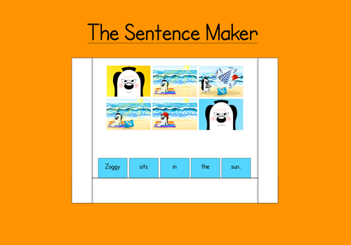 Make Sentences With The Sentence Maker: Book 3 | Teaching Resources