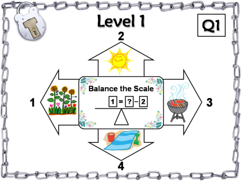 Missing Addends Addition and Subtraction Activity: End of Year Escape ...