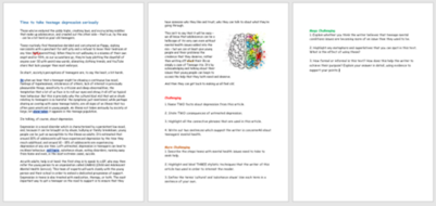 English Reading Comprehensions | Teaching Resources