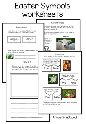 Easter symbols KS1 | Teaching Resources
