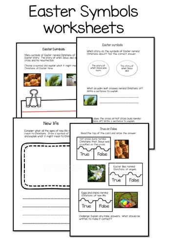 Easter symbols KS1 | Teaching Resources
