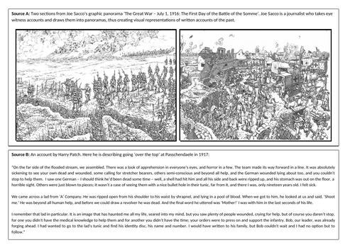 Life in the Trenches | Teaching Resources