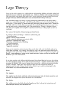 Lego Therapy | Teaching Resources