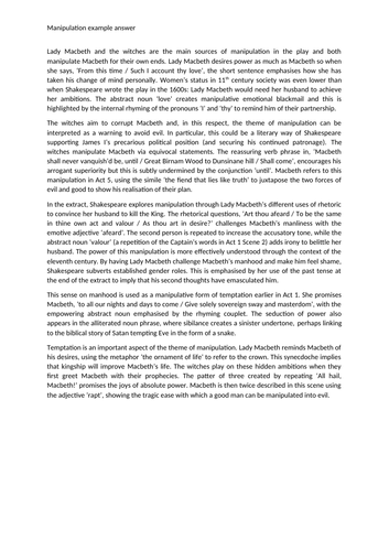 Short Macbeth Revision SOW | Teaching Resources