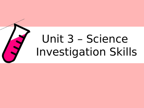 BTEC NQF Applied Science Unit 3 Intro | Teaching Resources BTEC NQF Applied Science Unit 3 Intro | Teaching Resources