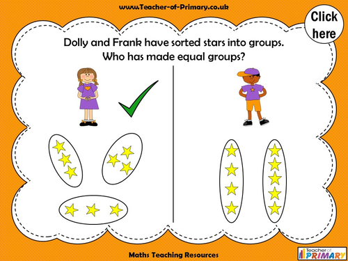 Equal Groups - Year 1 | Teaching Resources