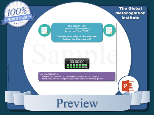 DIRT Worksheet Collection (Metacognition, Metacognitive Strategies) [4/ ...
