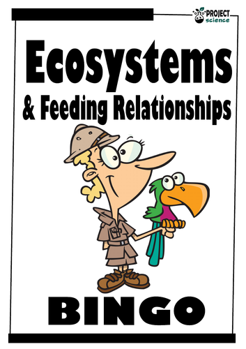 Ecosystems and Feeding Relationships Bingo | Teaching Resources