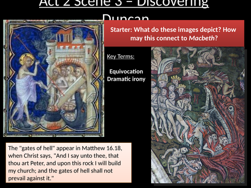 Macbeth Act 2 Scene 3 | Teaching Resources
