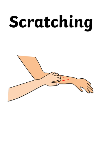 Scratching Social Story | Teaching Resources