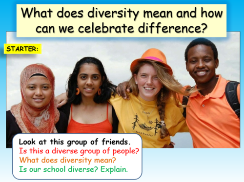 Diversity PSHE | Teaching Resources