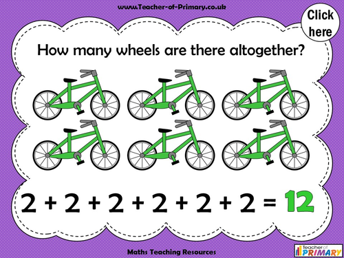 Adding Equal Groups - Year 1 | Teaching Resources