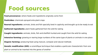 A Whole Year of KS4 Food Cooking, Powerpoints, Test, Homework ...