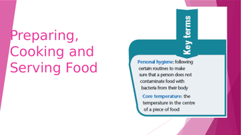 A Whole Year of KS4 Food Cooking, Powerpoints, Test, Homework ...
