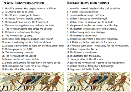 KS3 History The Middle Ages Lesson 2 The Norman Conquest | Teaching ...