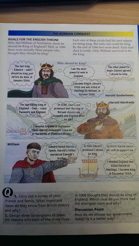 KS3 History The Middle Ages Lesson 2 The Norman Conquest | Teaching ...