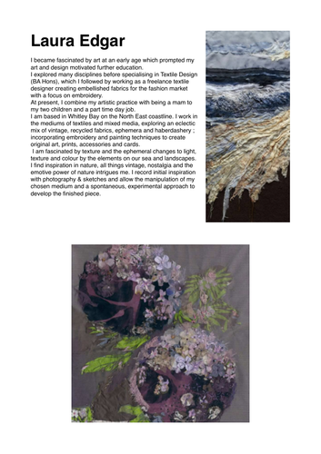 Textiles Artist Factsheets - Art & Design - Research | Teaching Resources