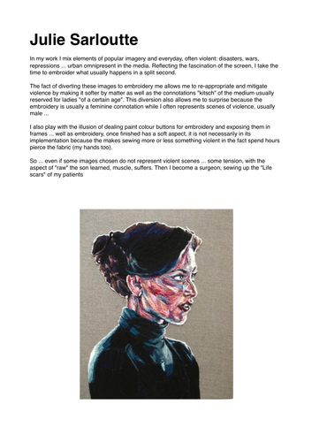 Textiles Artist Factsheets - Art & Design - Research | Teaching Resources