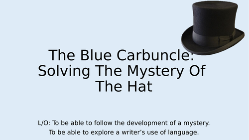 Sherlock Holmes Short Story: The Blue Carbuncle GCSE Language Paper One ...