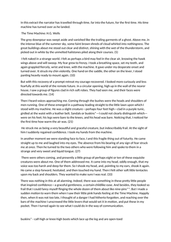 Edexcel GCSE English Language Paper 1 Reading Practise / Revision ...