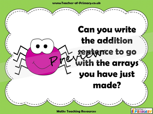 Making Arrays - Year 1 | Teaching Resources