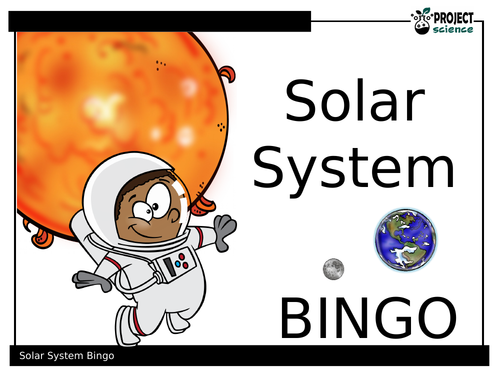 Solar System Bingo | Teaching Resources