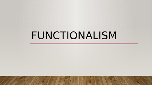 AQA Philosophy Metaphysics of Mind - Functionalism | Teaching Resources