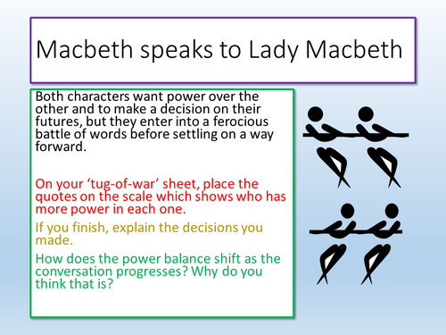 Macbeth Lessons 1 - 7 | Teaching Resources