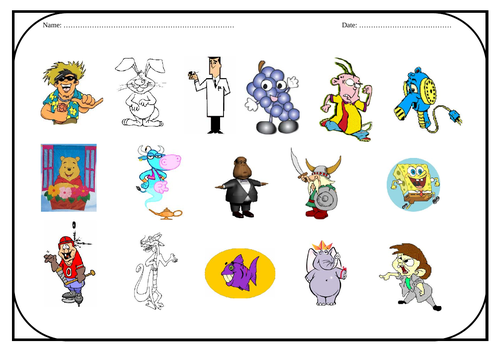 Developing a Character - Storyboard & Characters | Teaching Resources