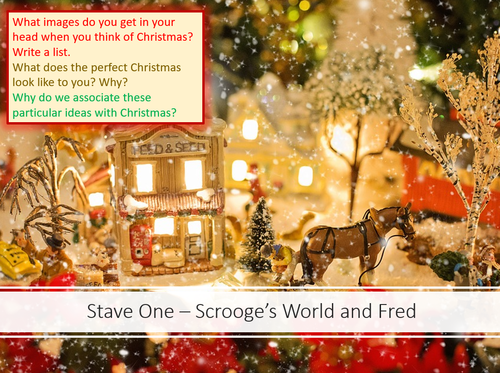 A Christmas Carol Lessons 1 7 Teaching Resources
