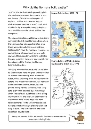 Why did the Normans build castles? | Teaching Resources