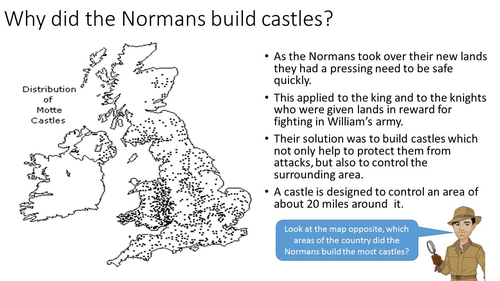 Why did the Normans build castles? | Teaching Resources