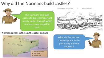Why did the Normans build castles? | Teaching Resources