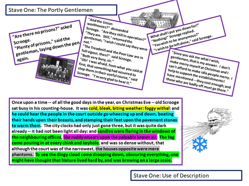 A Christmas Carol Lessons 15 - 21 | Teaching Resources