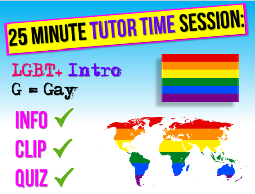 Tutor Time | Teaching Resources
