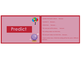 VIPERS reading cards | Teaching Resources