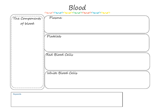 2019 - Blood Activity and Worksheet Pack | Teaching Resources
