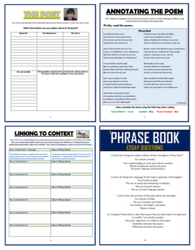 Phrase Book Comprehension Activities Booklet! | Teaching Resources