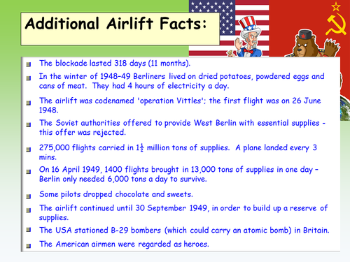 Berlin Blockade | Teaching Resources