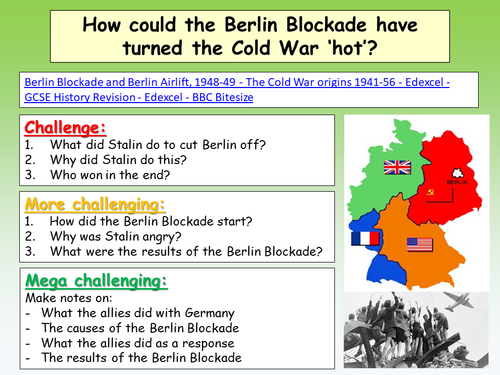Berlin Blockade | Teaching Resources