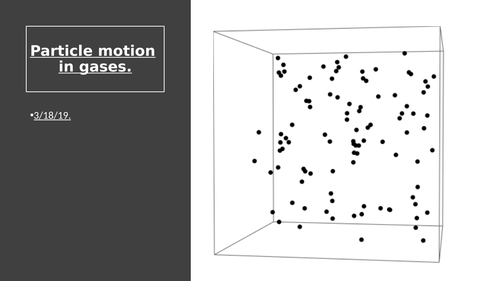 Particle Motion in Gases and Forces and Elasticity 9-1 Edexcel ...