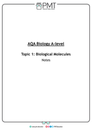 AQA A-Level Biology Summary Notes | Teaching Resources