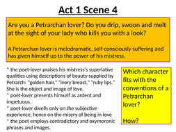Romeo and Juliet. Act 1 scene 4 | Teaching Resources