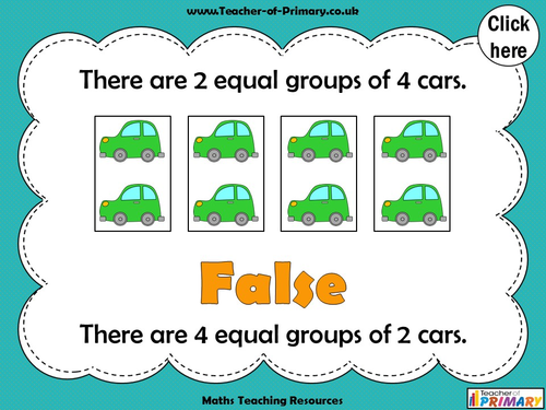 Grouping - Making Equal Groups - Year 1 | Teaching Resources