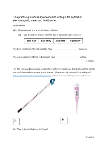 AQA required practical skills in GCSE Physics/waves | Teaching Resources