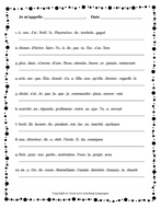 French passé composé with avoir scrambled sentences exercise | Teaching ...